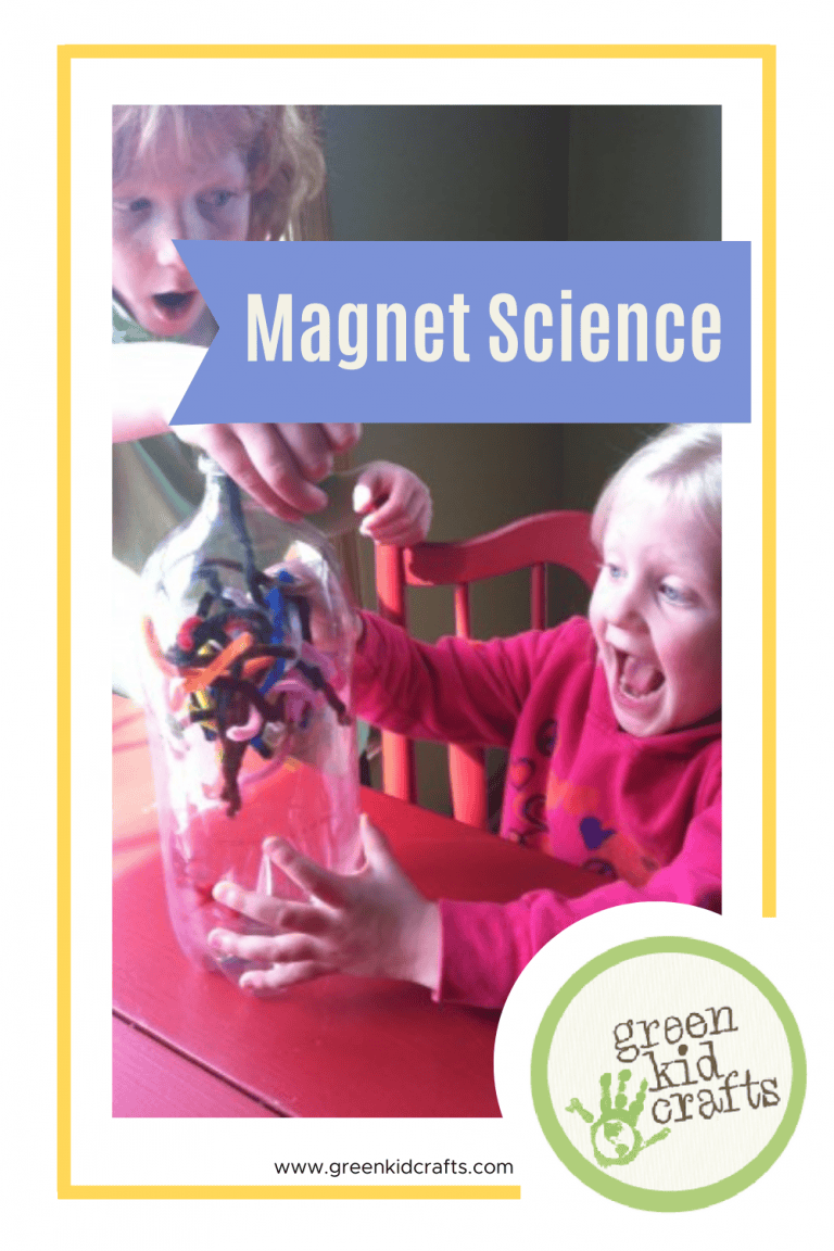 Cool Magnet Science Experiment | Green Kid Crafts