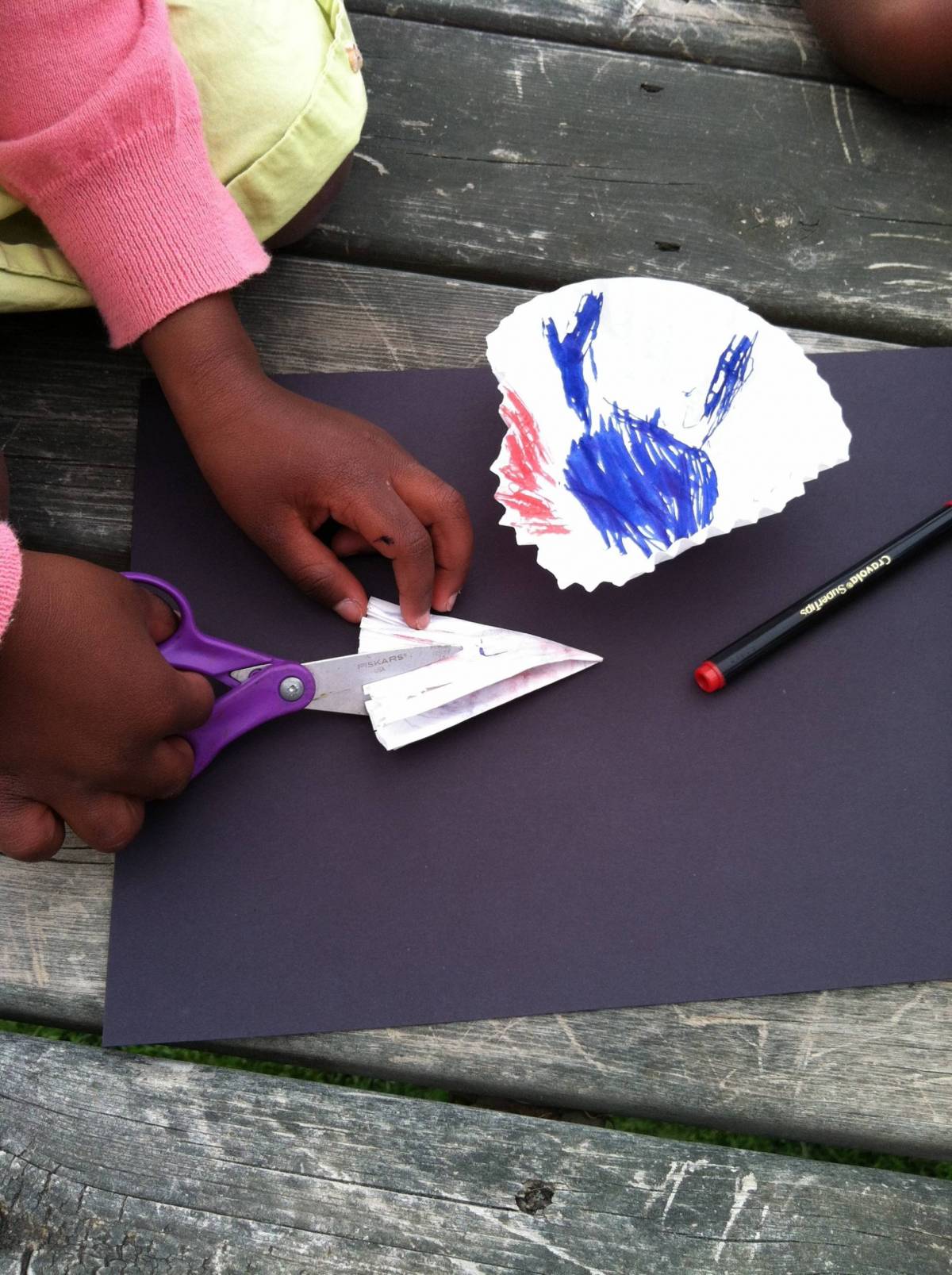 Firework Art - 4th of July Craft
