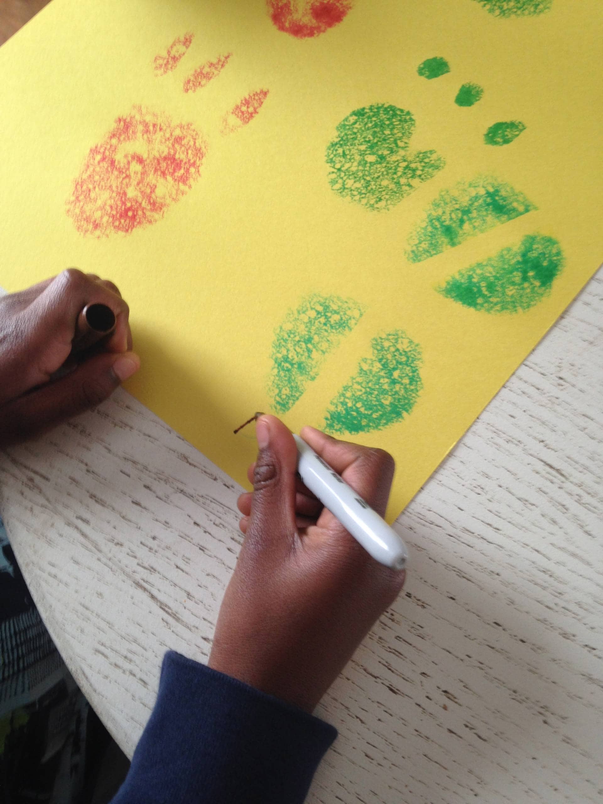 Animal Track Stamps - Green Kid Crafts