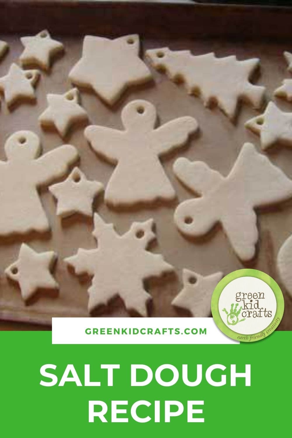Salt Dough Recipe - Green Kid Crafts