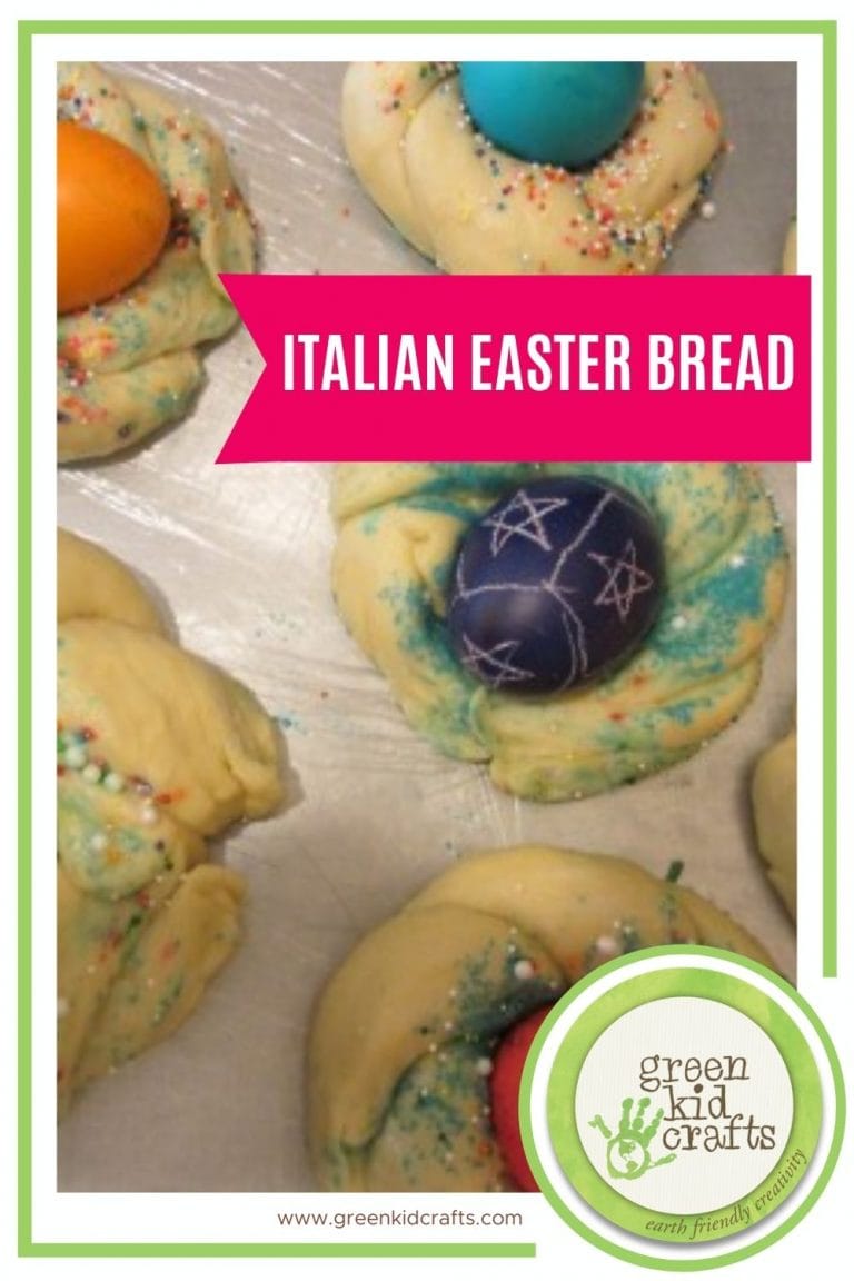 Easy Italian Easter Bread Recipe- Green Kid Crafts