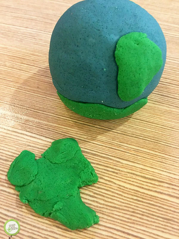 Playdough Earth Model | Learning with Homemade Playdough