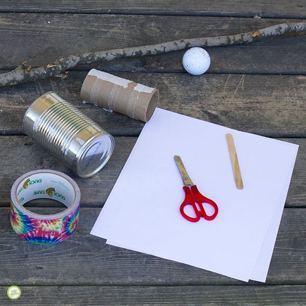 Backyard Games for Kids Tin Can Golf - Green Kid Crafts
