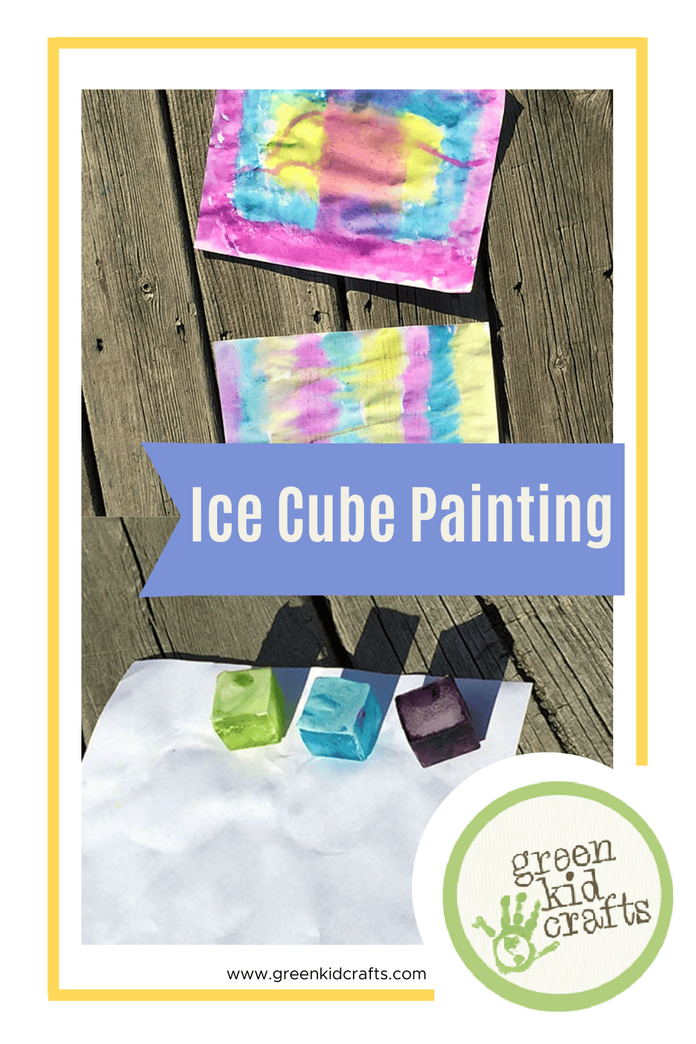 Fun Ice Cube Painting for Kids | Color Science