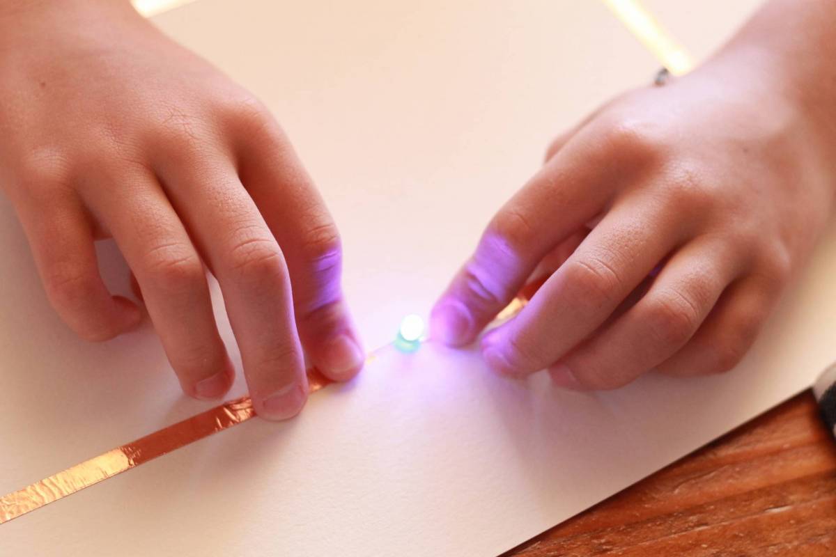 Paper Circuit Cards - Green Kid Crafts