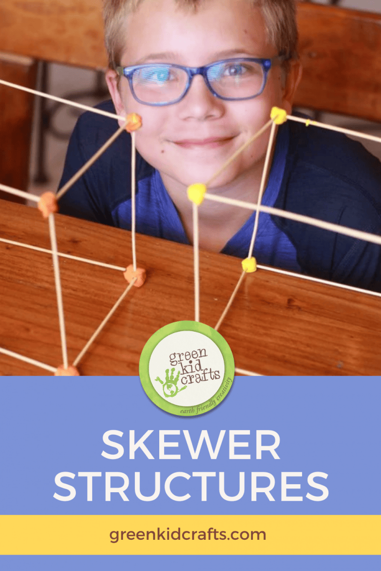 Skewer Structures - Green Kid Crafts