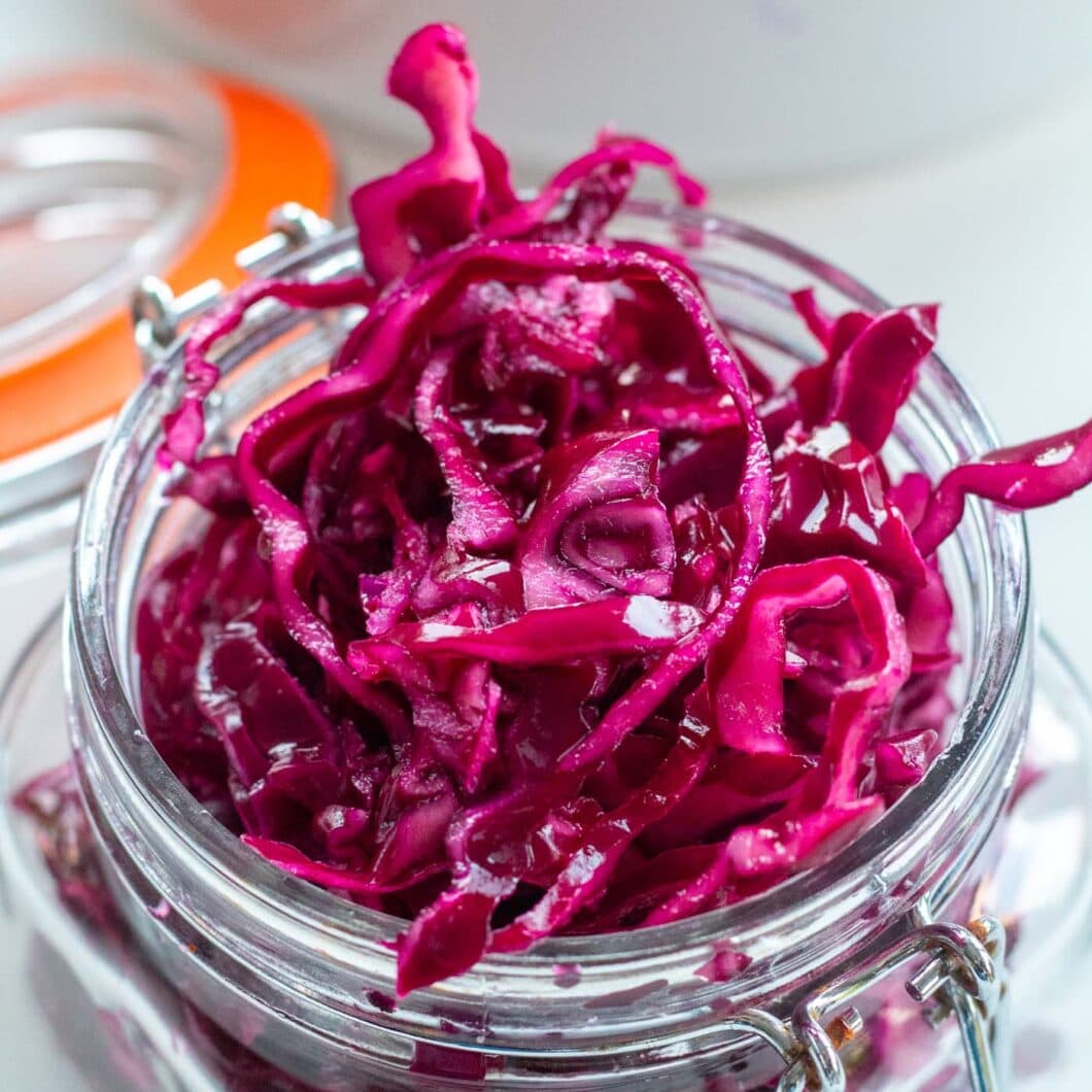Quick Pickled Red Cabbage - Add A Tangy Twist to your meals
