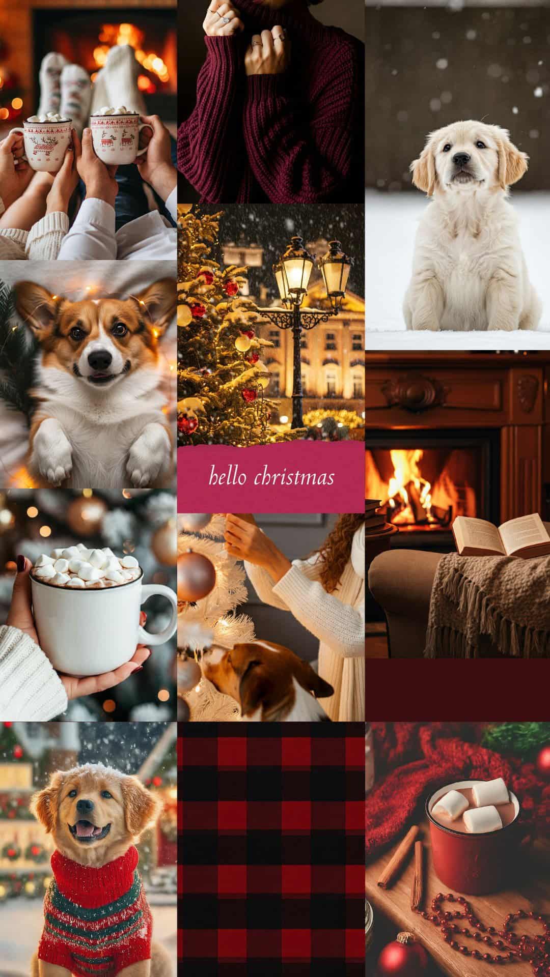 41+ Cute Dog Christmas Wallpaper To Make Your Heart Melt! - Life with Chevy