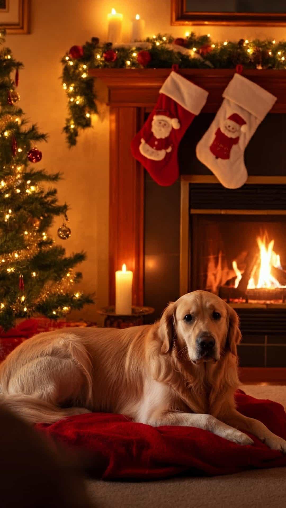 41+ Cute Dog Christmas Wallpaper To Make Your Heart Melt! - Life with Chevy