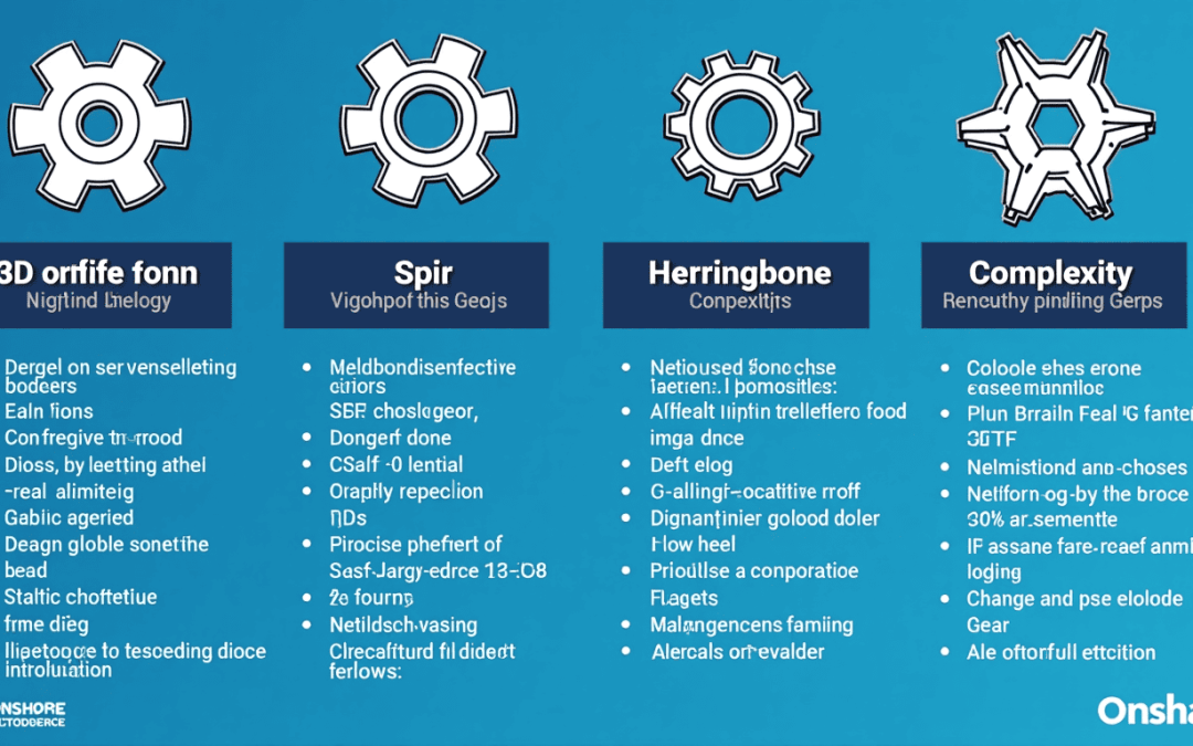 Comparing 3D Printing Methods for Gears: Spur, Helical, and Herringbone ...