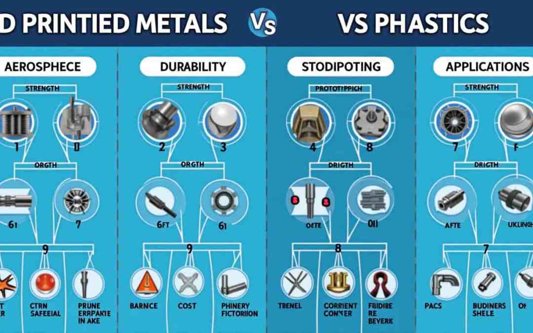 3D Printed Metals vs Plastics: Which Material to Choose for Your ...