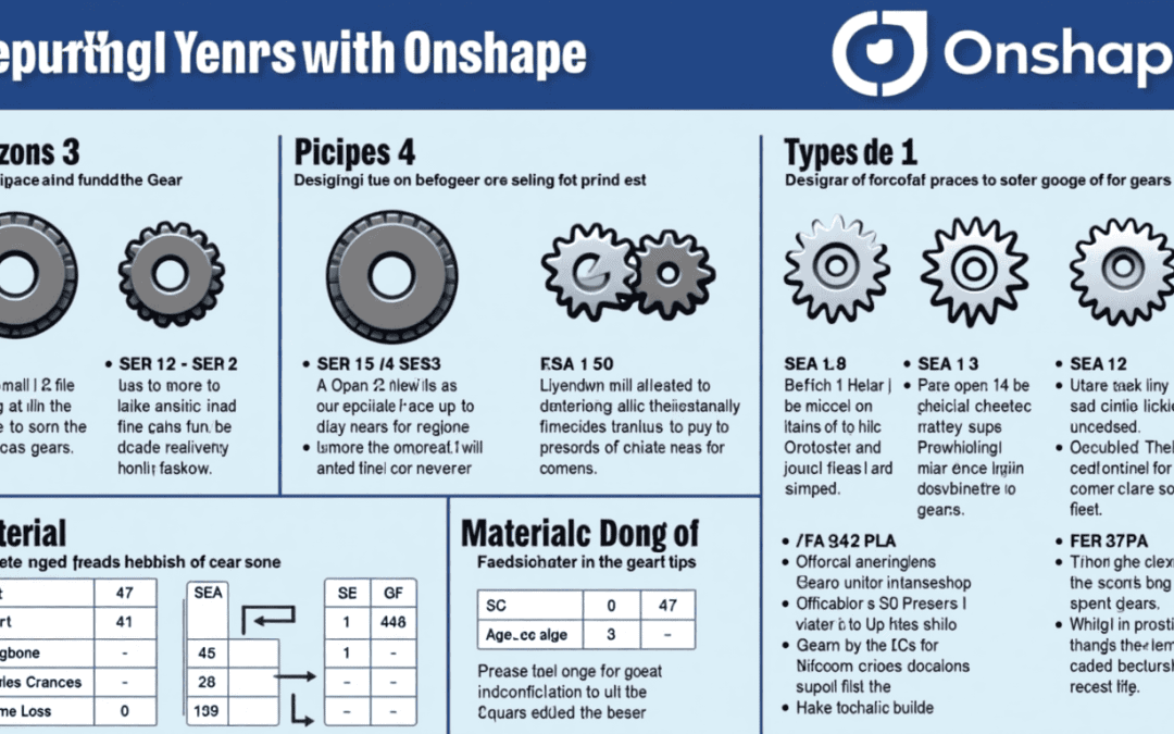 Designing Functional Gears with Onshape: A Complete 3D Print Guide ...