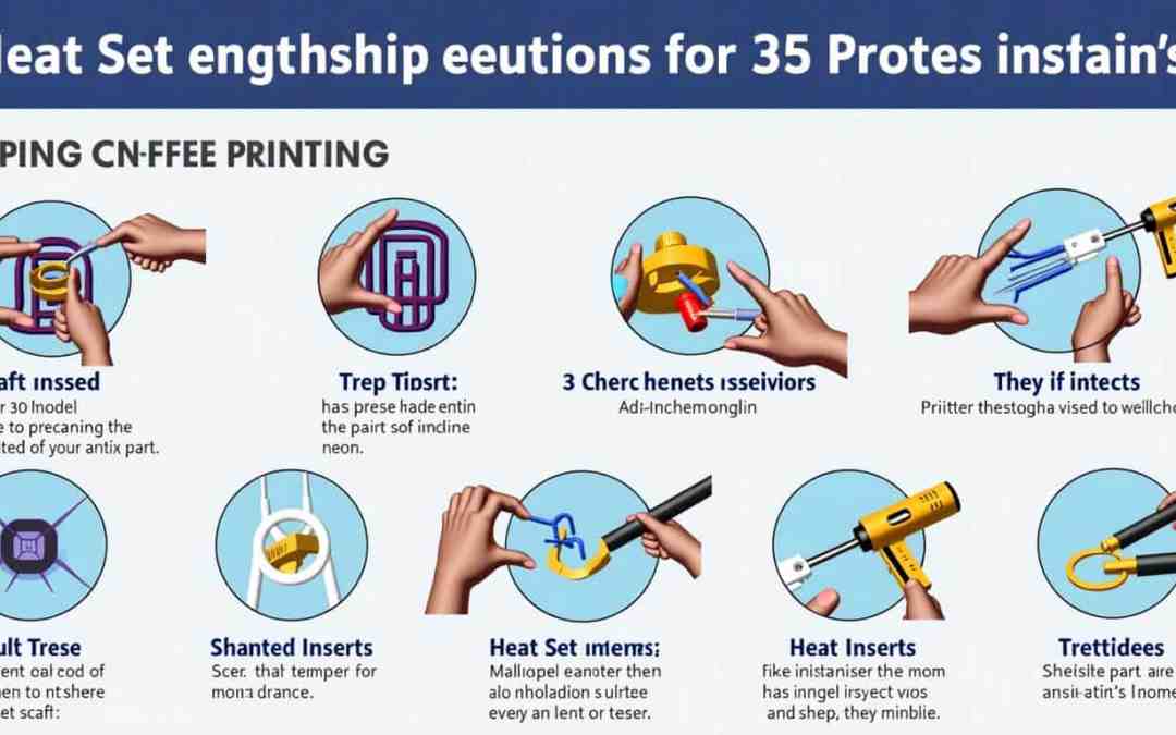 How to Use Heat Set Inserts in 3D Printing for Stronger Parts - TechMeStuff