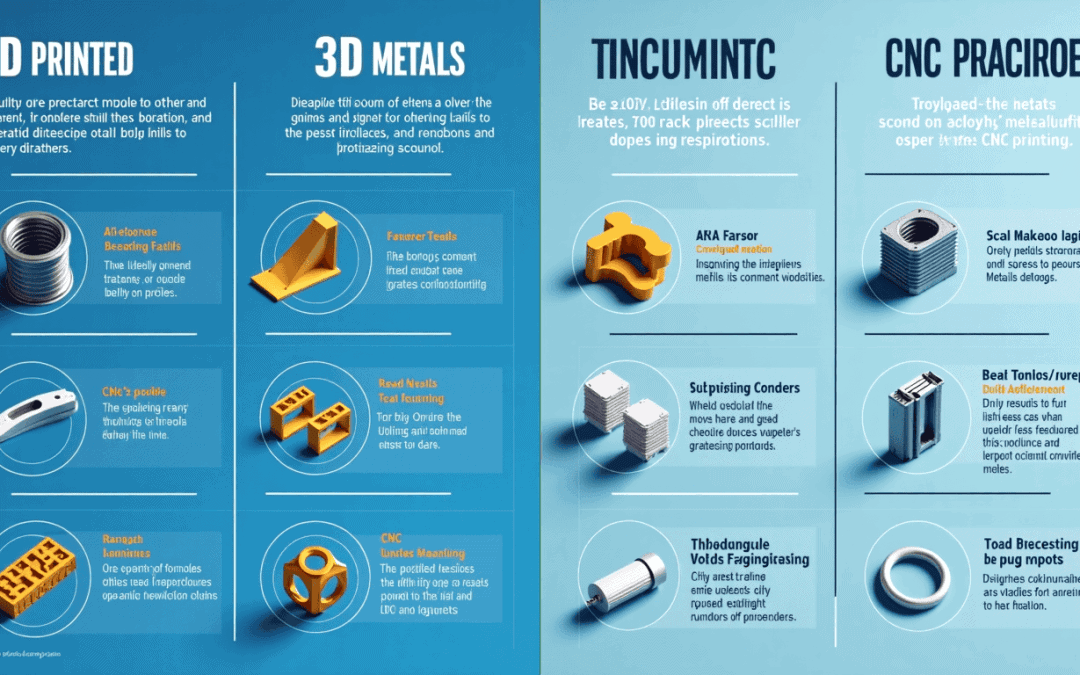 Comparative Analysis of 3D Printed Metals and Plastics vs. CNC Machining and 3D Printing ...