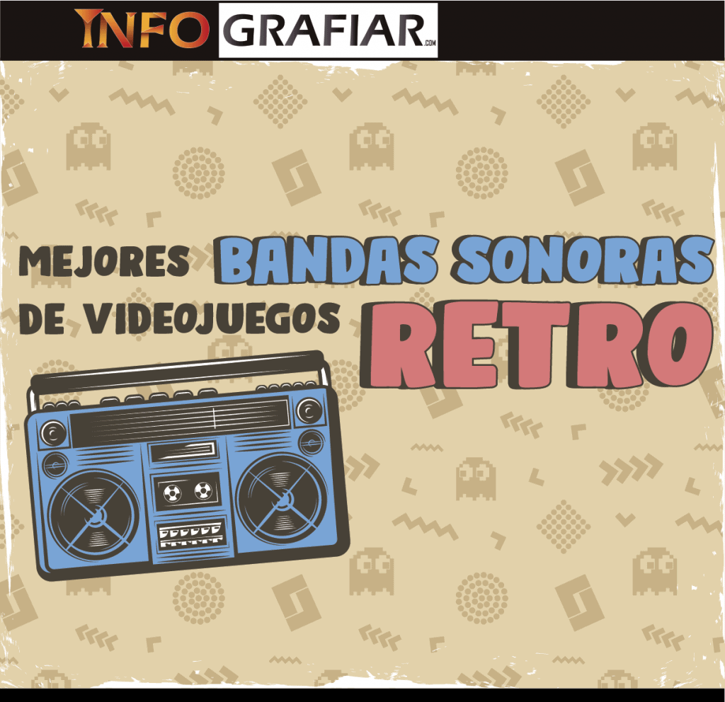 Mejores bandas sonoras en juegos retro - INFOGRAFIAR