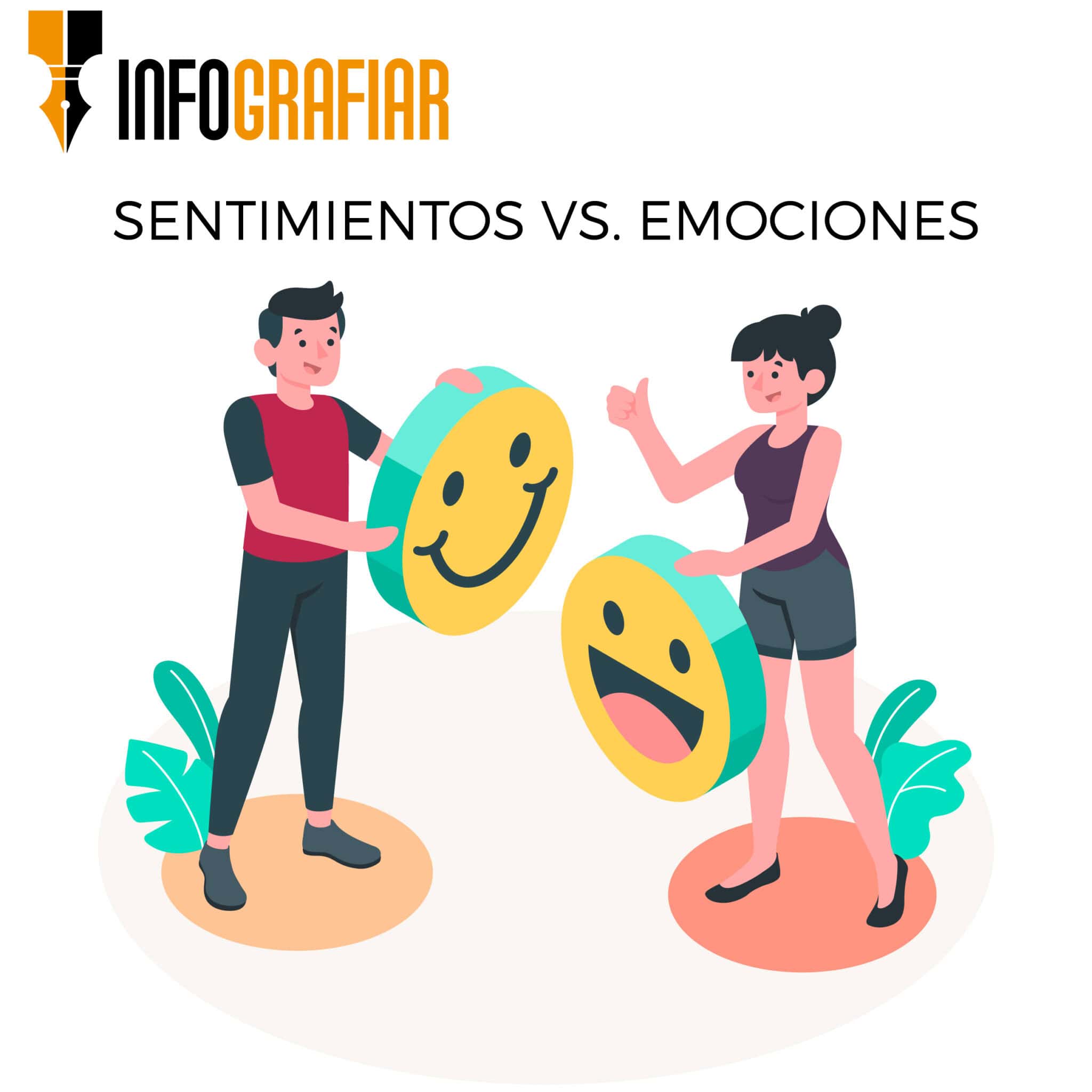 Sentimientos vs. Emociones - INFOGRAFIAR