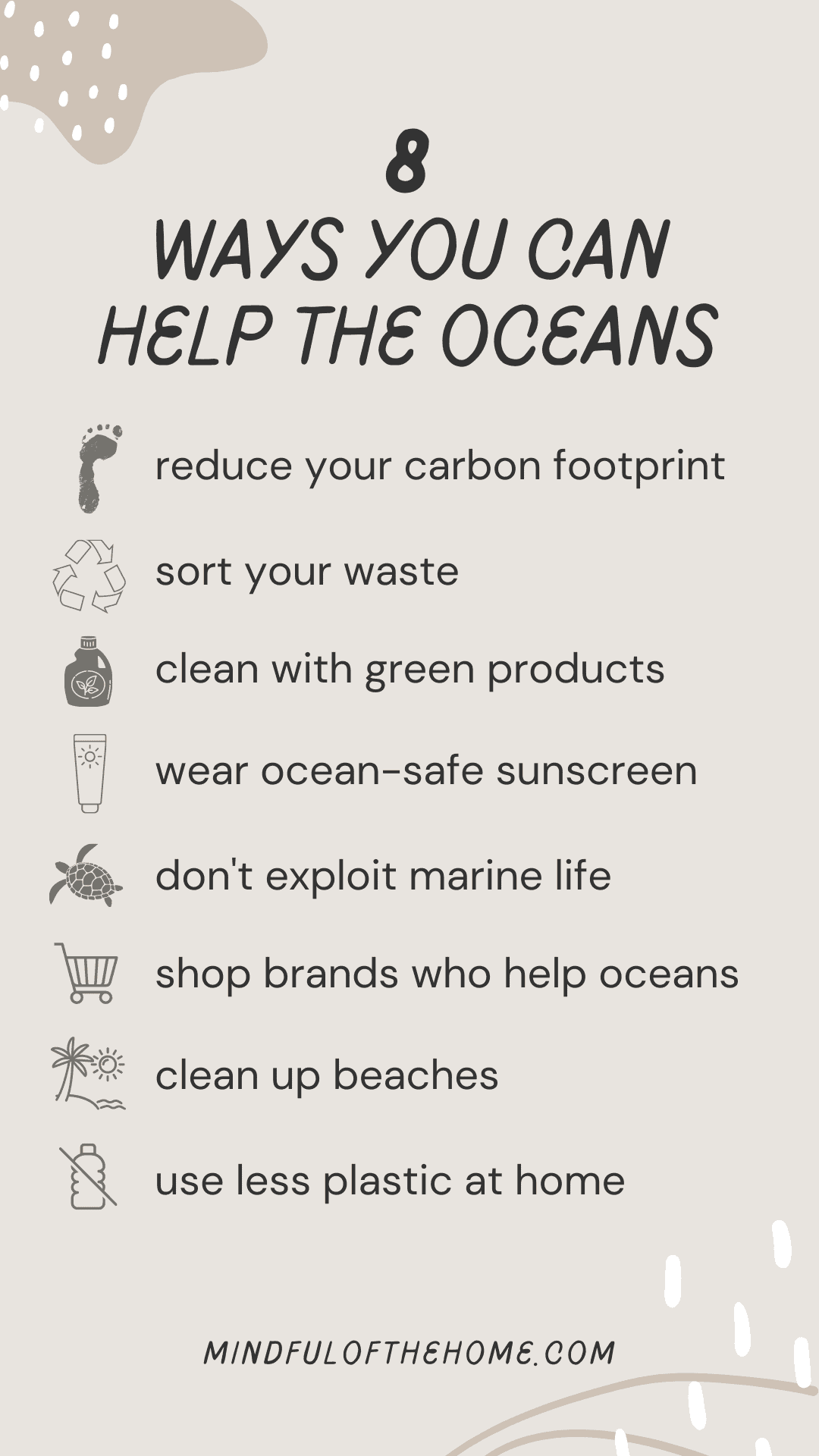 8 Ways to Help Save the Oceans (and Why you Should) - Mindful of the Home