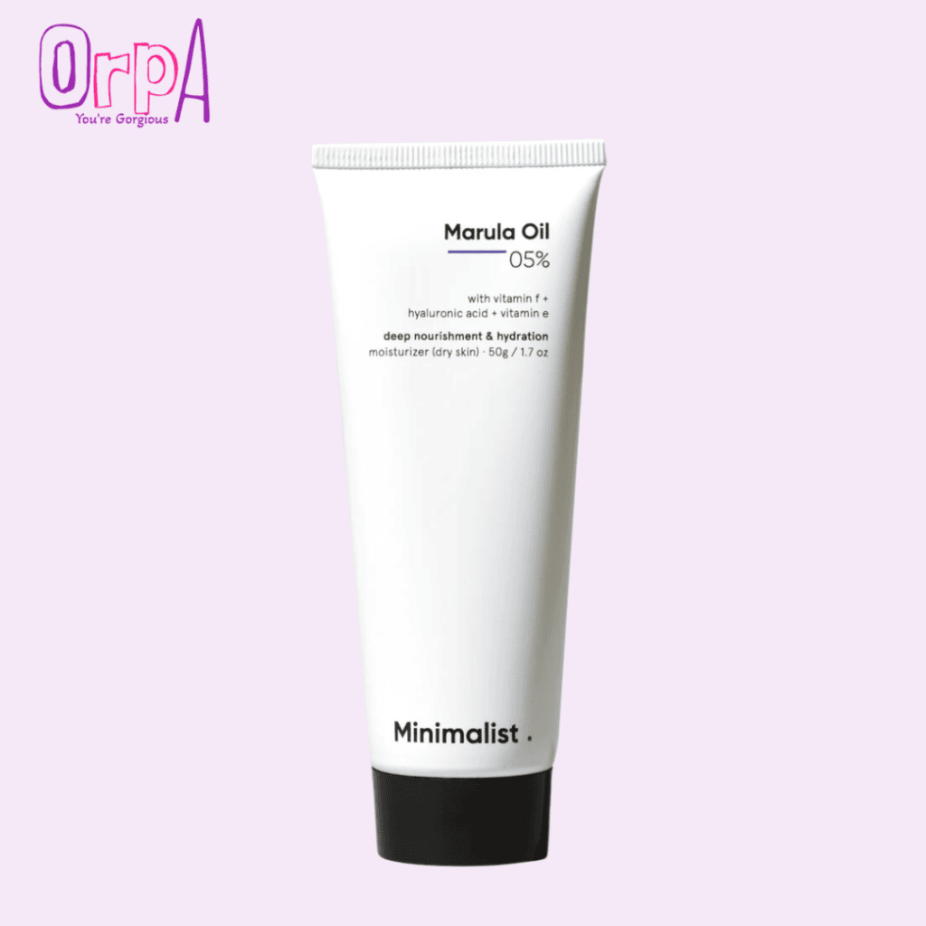 Minimalist Marula Oil 05% Moisturizer - Orpa