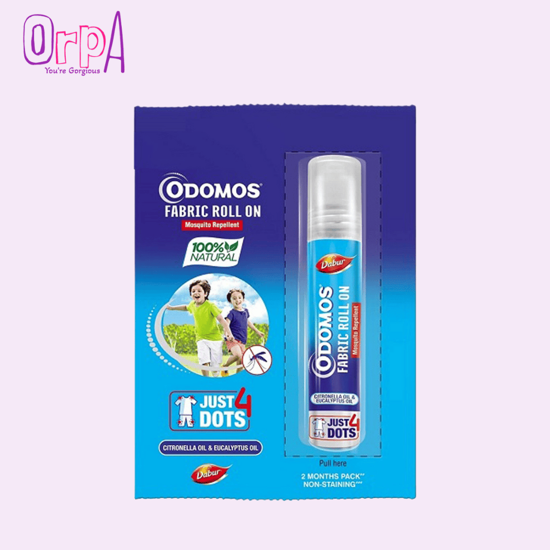 Odomos Fabric Roll On Mosquito Repellant - 8ml - Orpa