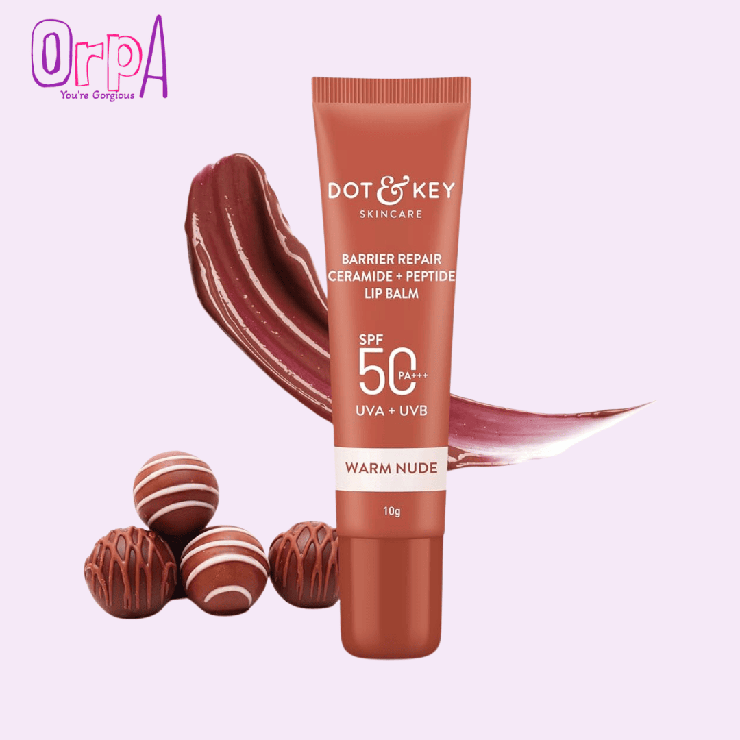 Dot & Key SPF 50 Ceramide & Peptide Lip Balm - 10g - Orpa
