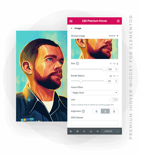 Elementor iHover Widget | Premium Addons for Elementor