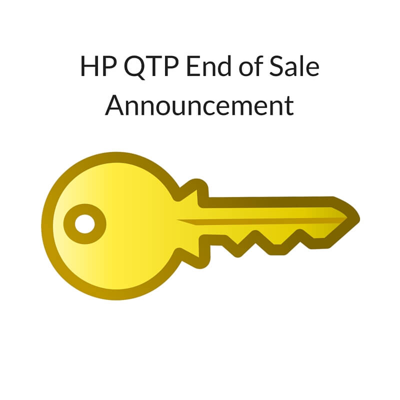 HP QTP License and End of Sale Announcement - QAInsights