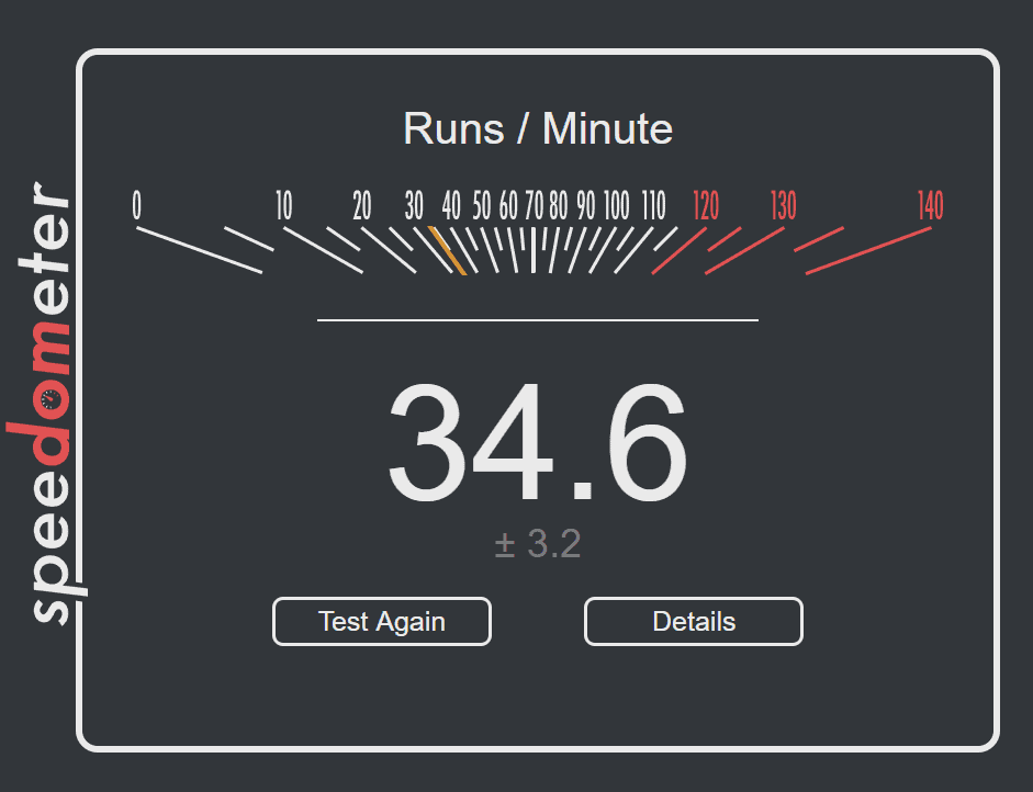 Speedometer 2.0 Testing - QAInsights
