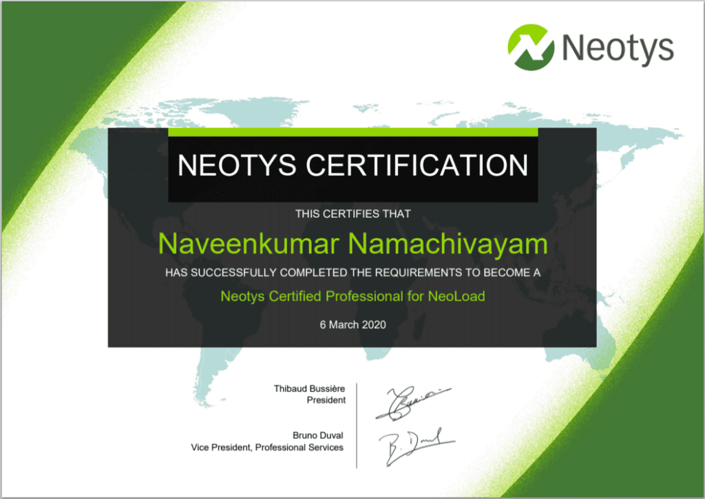 How to get certified in Neotys NeoLoad Professional Certification ...