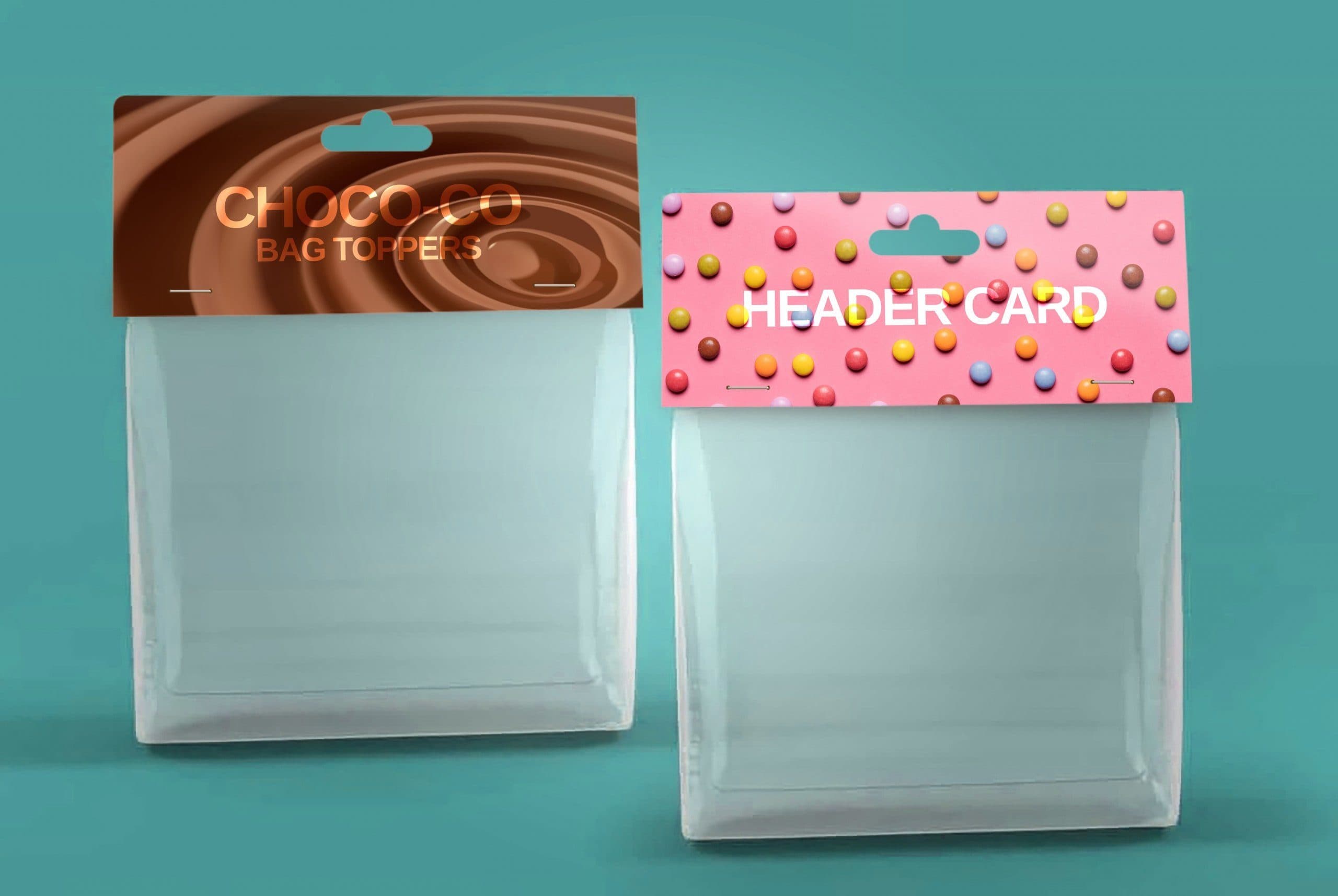 Bag Toppers and Header Cards - Simple and cost effective way for