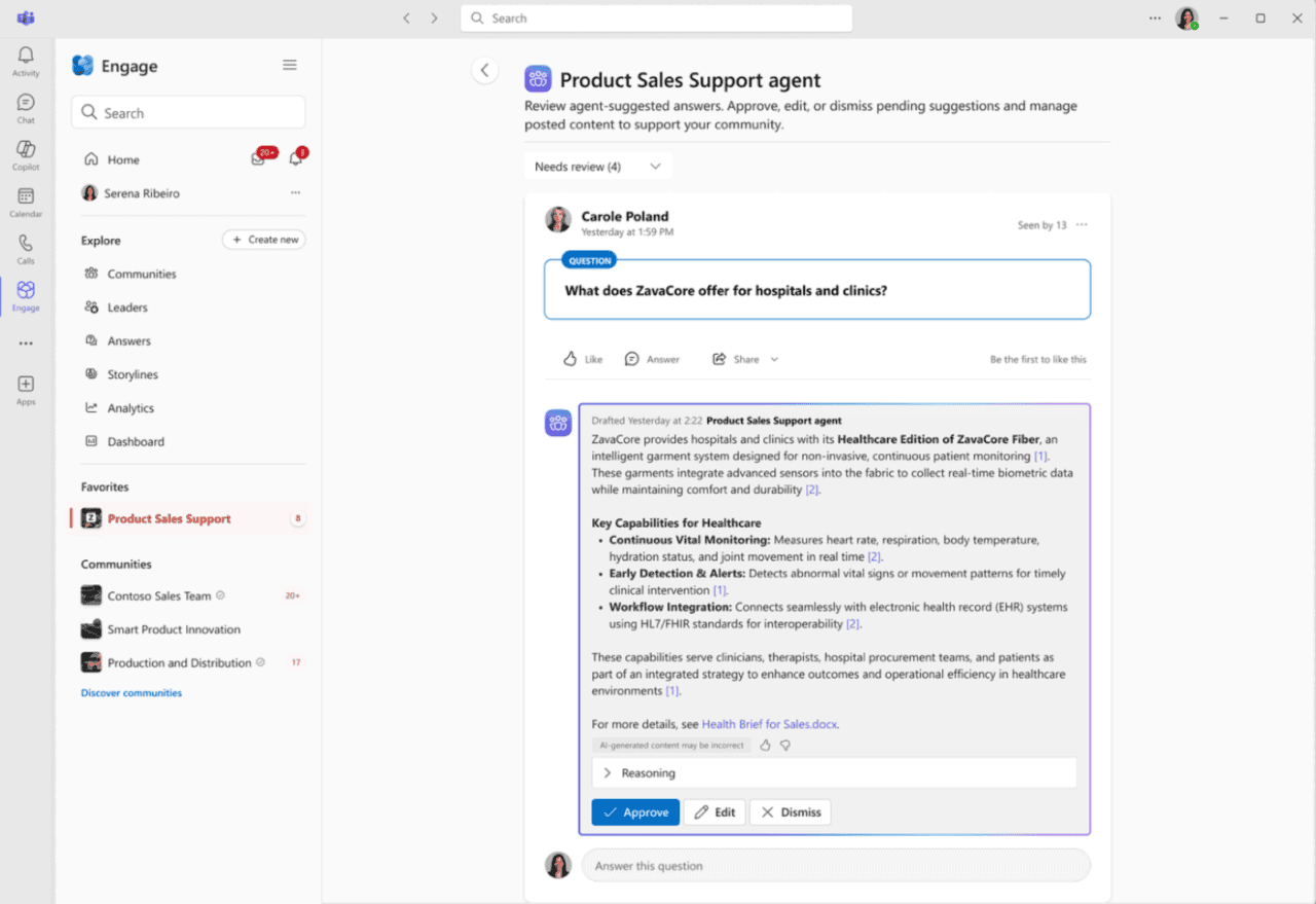 AI Agents in Viva Engage: What it Means for Internal Comms