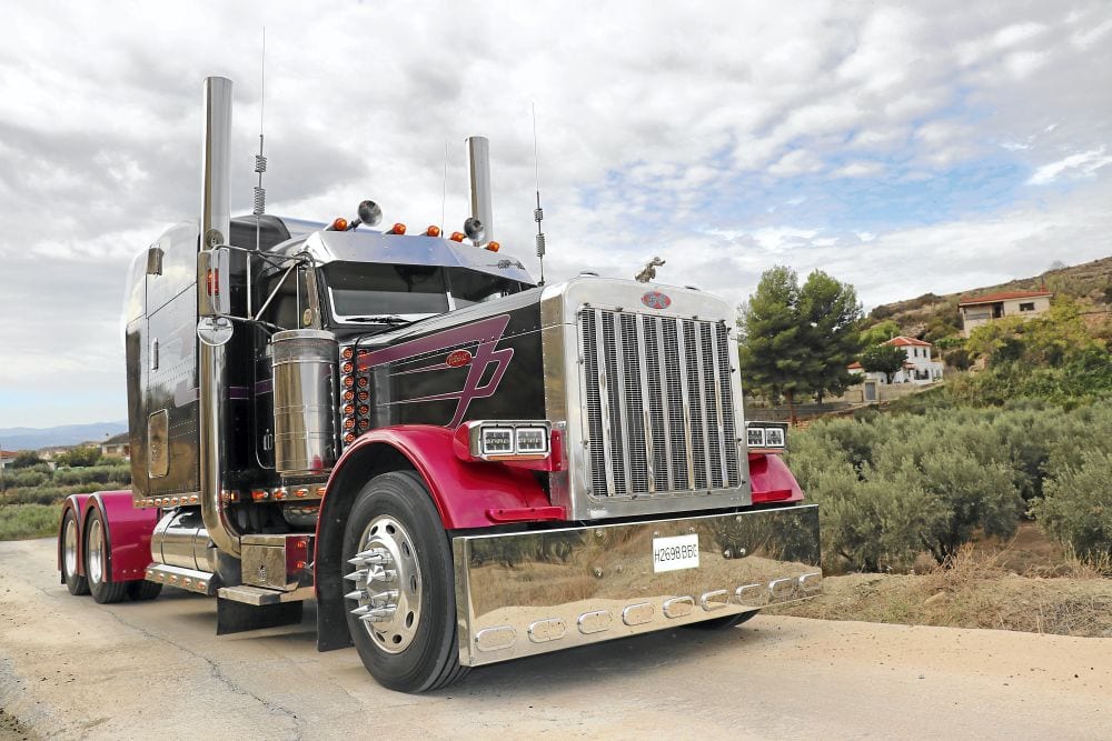 El Peterbilt 379 de los Alberto Pérez, de Alabama a Almería