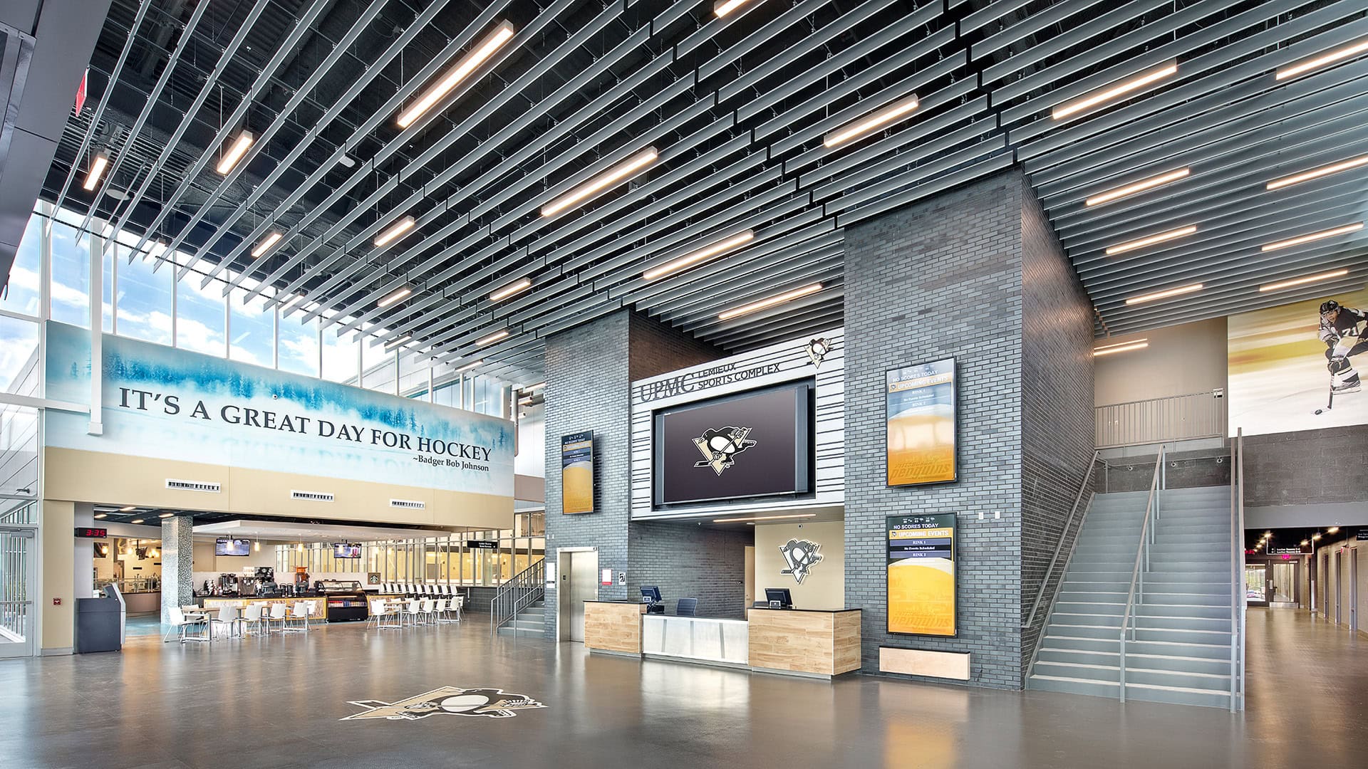 UPMC Mario Lemieux Sports Complex • Clista Electric