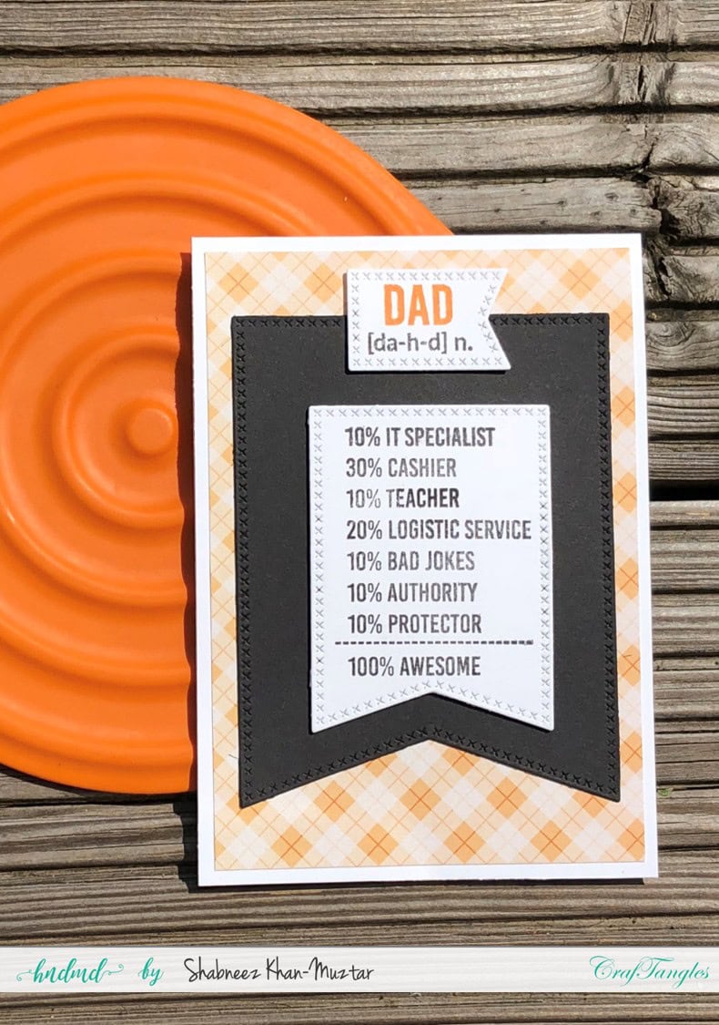 CrafTangles Cards For Dad - CraftAdda Blog
