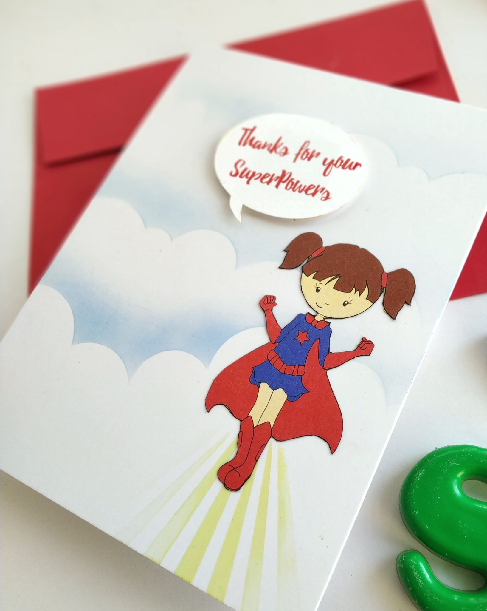 3 Quick Superhero cards - with Video tutorial - CraftAdda Blog