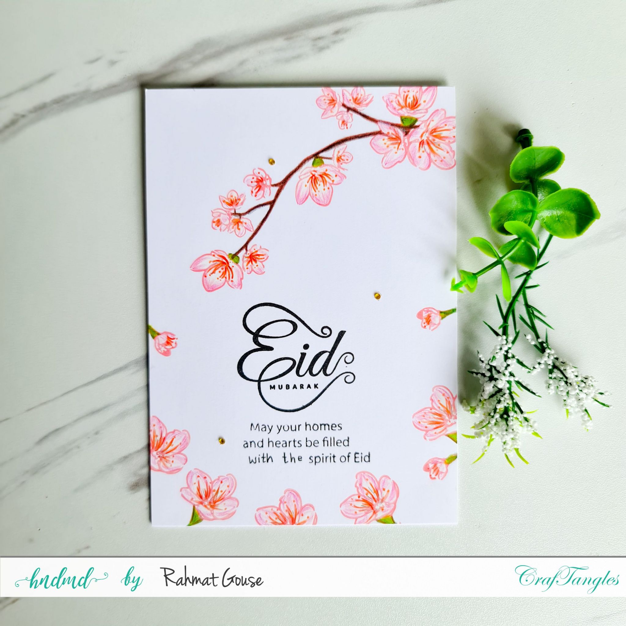 Floral Eid Cards - CraftAdda Blog