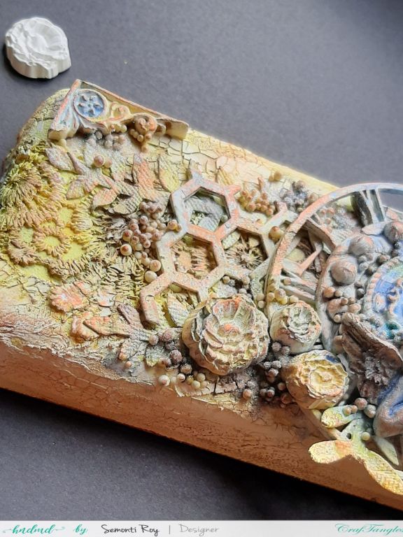 Altered mixed media box with video tutorial - HNDMD Blog