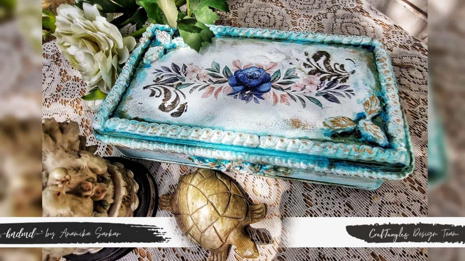 Beautiful Decoupage "Keepsake Box" - CraftAdda Blog