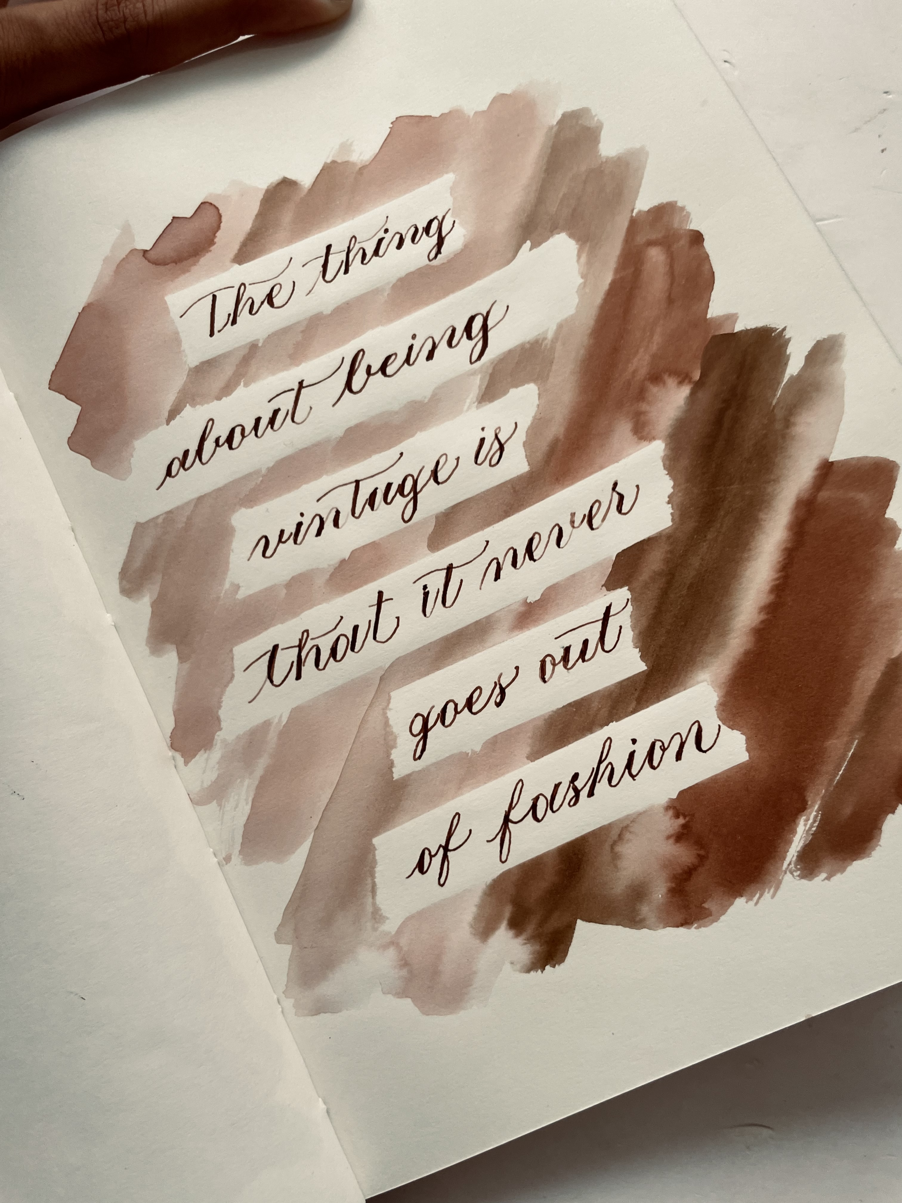 Beautiful 'Retro Art' Calligraphy - CraftAdda Blog