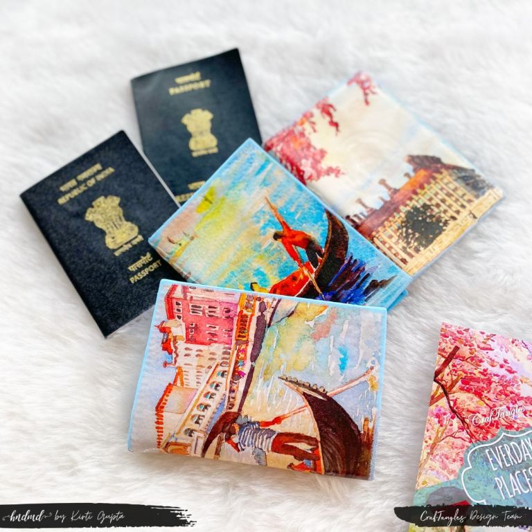 DIY Passport Cover - CraftAdda Blog