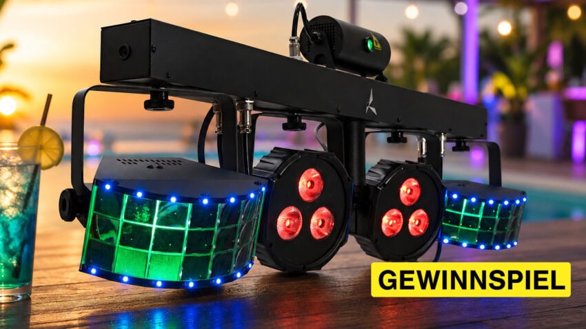 Mega Giveaway: Gewinne Lichteffekt-Leiste von Eurolite ⋆ delamar.de