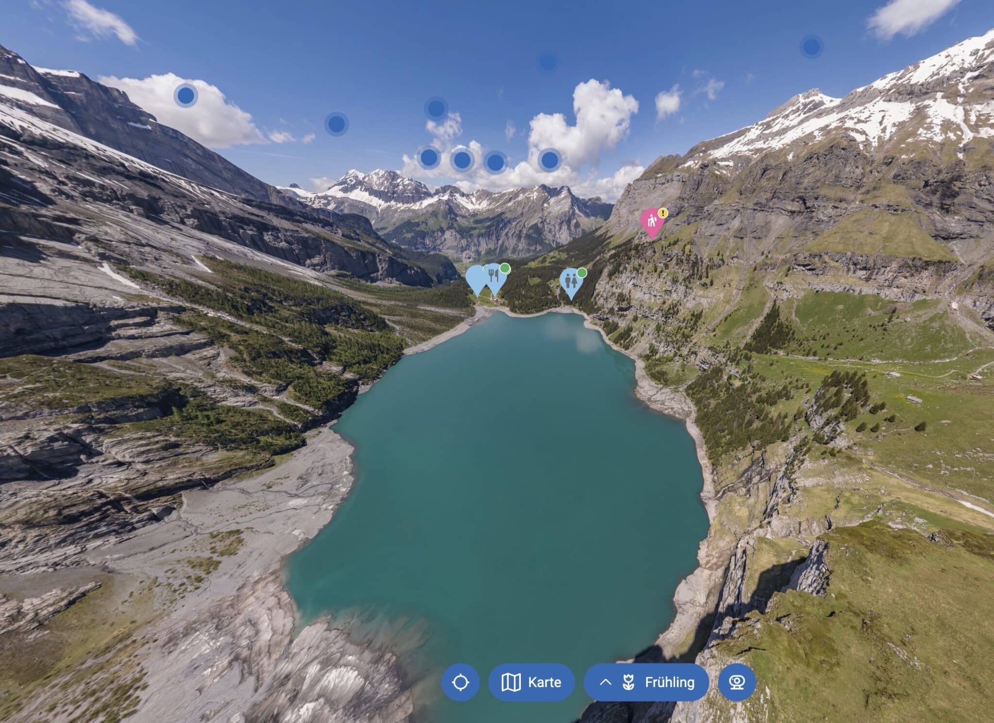 Arrive, feel the nature. - Oeschinensee