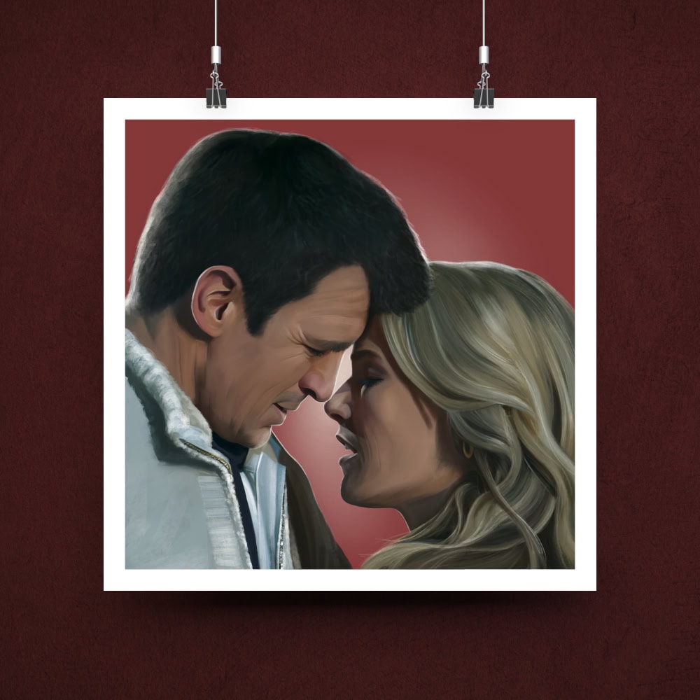 Officer John Nolan & Dr. Grace Sawyer – Sketchaprint