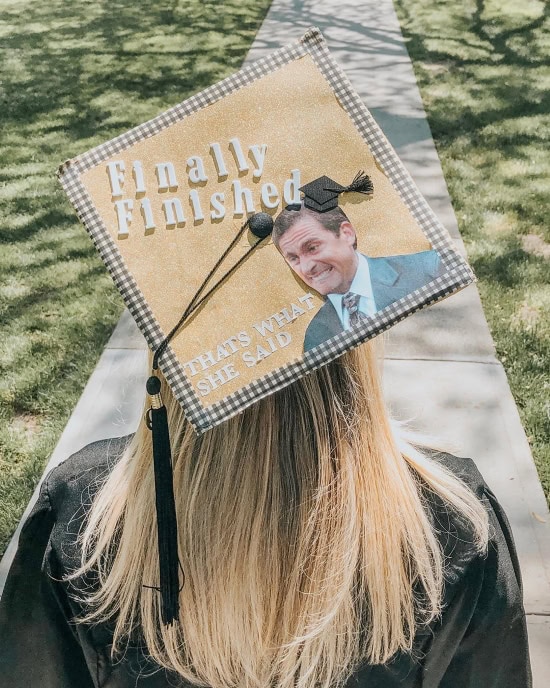 71 Genius The Office Graduation Caps for the Class of 2021