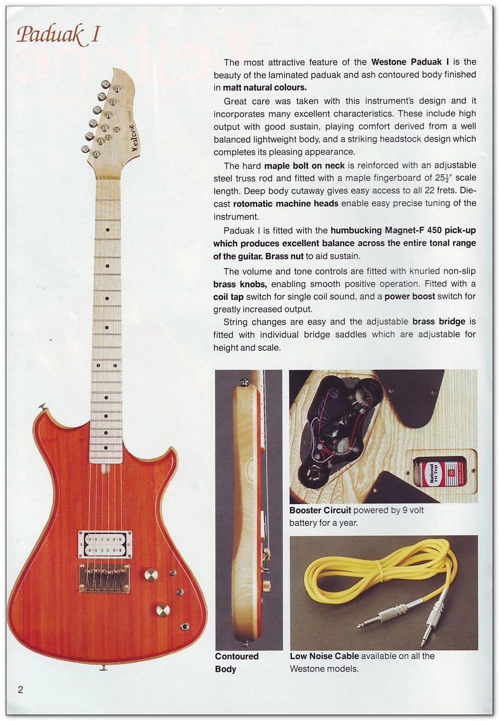 1981 Catalogue - Westone Guitars: the Home of Westone