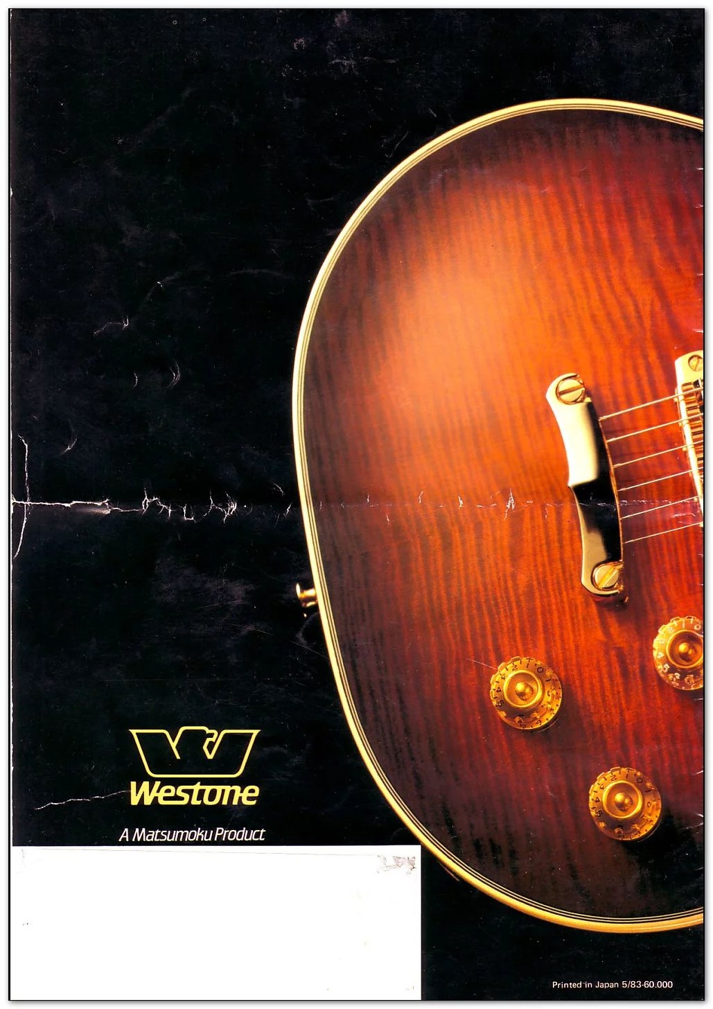 1983 Catalogue & UK Price List - Westone Guitars: the Home of Westone