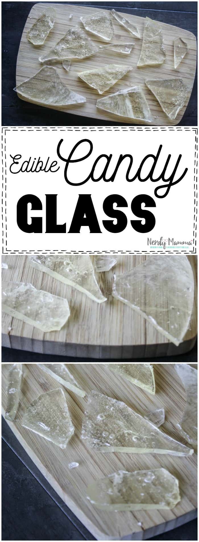 Sugar Glass Recipe (or Candy Glass) - Nerdy Mamma