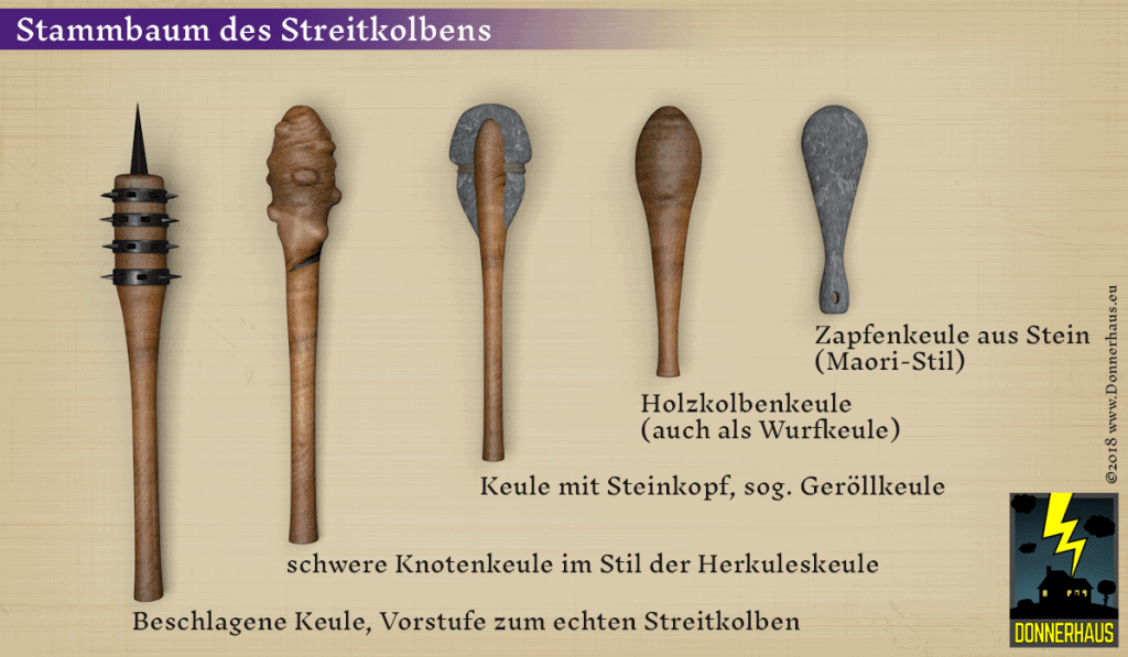 Hammer und Keule: Einfache aber wirksame Waffen | Donnerhaus