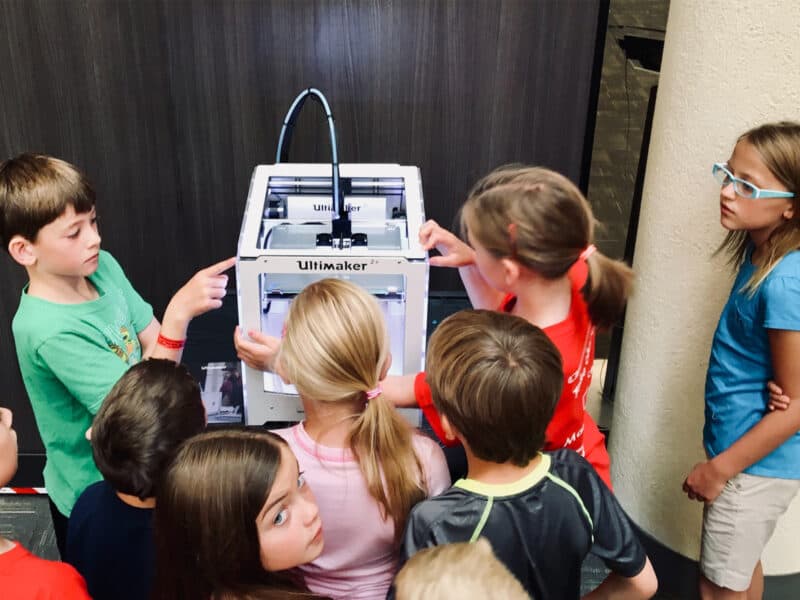 Middle School Kids Having Fun