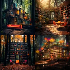 Art Inspirations and Styles in Triadic Color Scheme