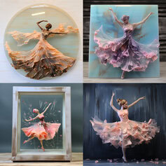Resin Art Art: Inspirations and Style References